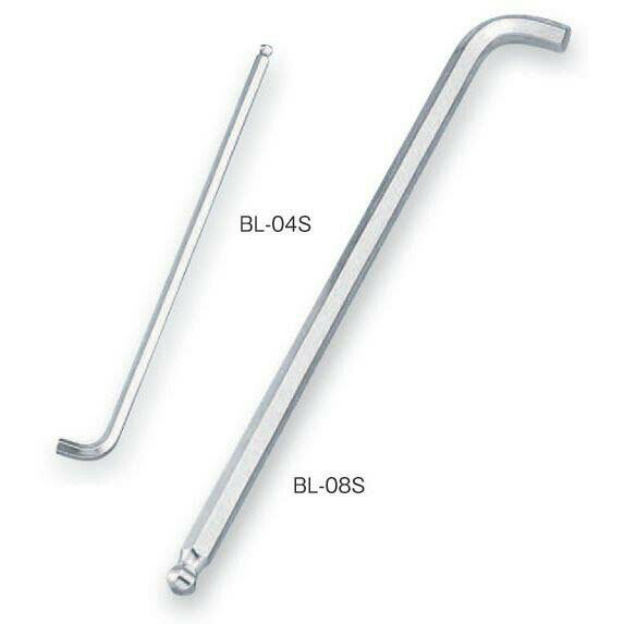 TONE(トネ)の一覧はこちら●●二面幅06mm●ボールポイントヘキサゴン●二面幅06mm●ミリ●構造用鋼●六角穴付きボルト・ねじの締付け、緩め作業用。●高トルク、耐久力、耐摩耗性を高める特殊合金鋼を採用しました。ボールポイント加工で、斜め...