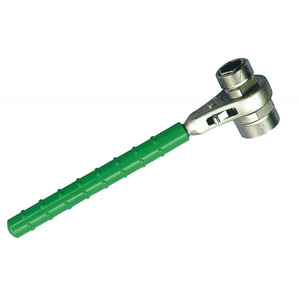 NAGAKI(永木精機)の一覧はこちら とで、4サイズのボルト・ナットの締め付け・緩めが出来る万能型ラチェットスパナ樹脂ハンドルで絶縁性もバツグン！中部地区ボルト直径　12mm/14mm(1/2)/16mm/20mmナット対角寸法　六角19...