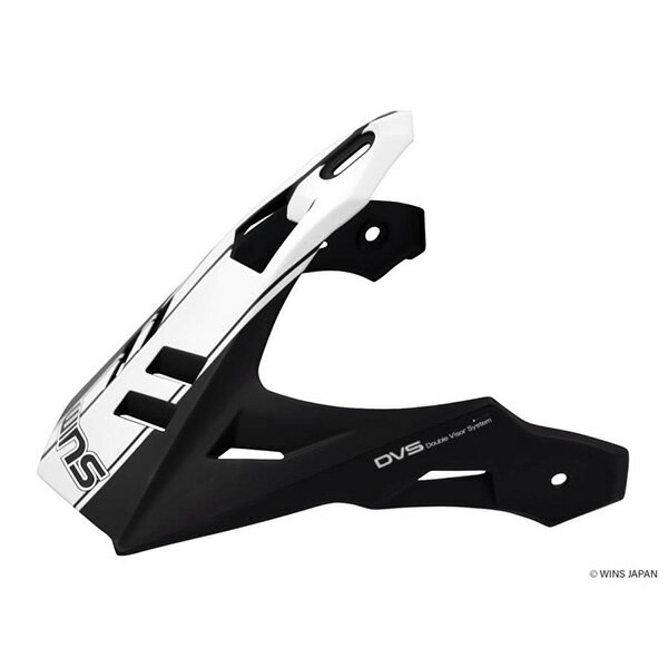 WINS(ウインズ)の一覧はこちらX-ROAD3用 ピーク(バイザー)です。カラー：M52ブラックホワイトJANCD:4560385773051【銀行振込・コンビニ決済】等前払い決済予定のお客様へ当商品は弊社在庫品ではなく、メーカー在庫品で...