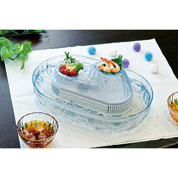 パール金属の一覧はこちら●家族みんなで、しろくまといっしょにそうめん流しを楽しめます。●お山の頂上にはトッピングをのせられます。●涼しさを感じる夏らしいデザインです。●製品サイズ（約）／390×255×160mm●製品重量（約）／1090g...