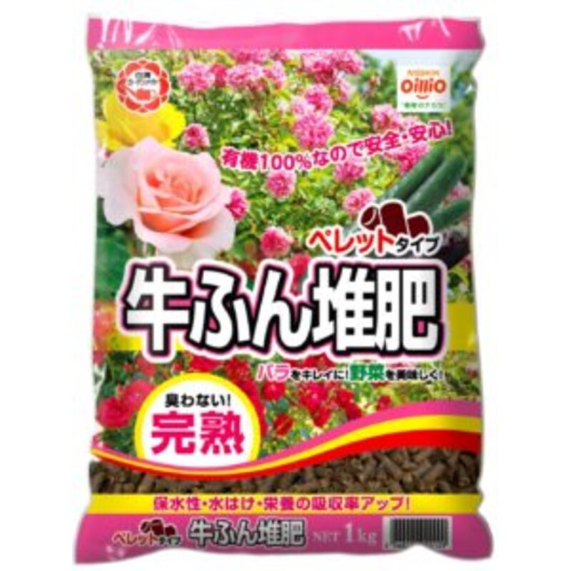 日清商事の一覧はこちら●有機100％で安全・安心な牛ふん堆肥！　長期間醗酵した牛ふんのみを使用。におわないので、お庭やベランダでも使いやすい。●ペレットタイプなので、初心者の方にも使いやすい！　まきやすく、植え付け時だけでなく追肥にもお使い...