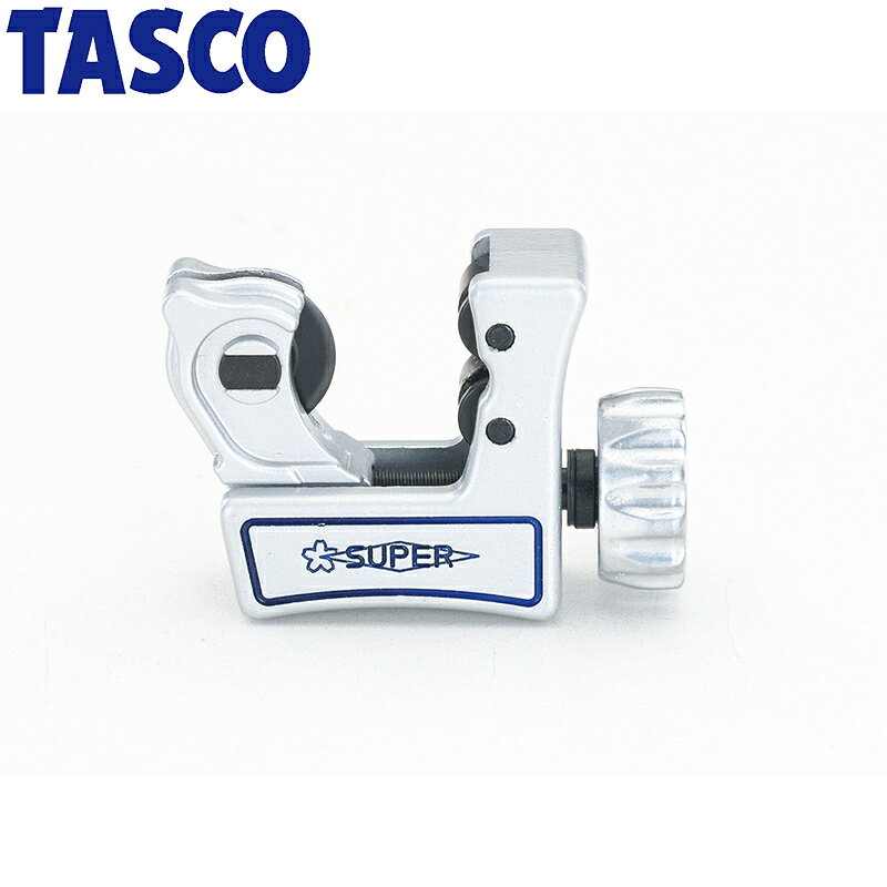 イチネンTASCO (タスコ)の一覧はこちら分類：冷凍・空調用配管工具 ＞ チューブカッター【仕様】■ 適合銅管外径…4.76～31.75mm（～3/4″被覆銅管）■ 全長…86.5mm【特長】□ミニサイズなのに11/4″切断可能。※標準装...