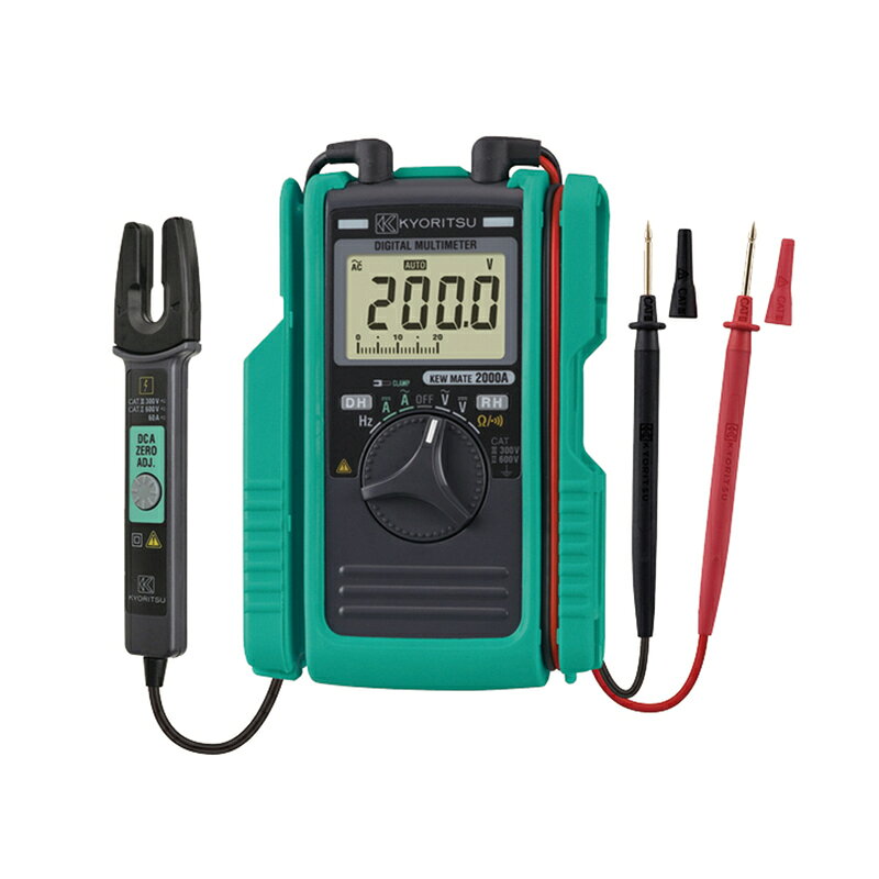イチネンTASCO (タスコ)の一覧はこちら分類：電気計測器 ＞ マルチメータクランプ付ポケットサイズDMM【特長】□3400カウントバーグラフ付ディスプレイ。□オートパワーセーブ機能付（約10分）。□ポケットサイズで衝撃吸収用ホルスター付...