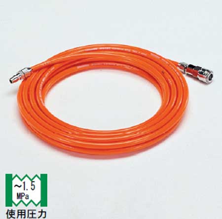 イチネンTASCO (タスコ)の一覧はこちら分類：荷役工具 ＞ リフター・ホイスト【仕様】■ 内径…6.5mm、外径…10mm■ 使用圧力…1.5MPaまで【詳細スペック】全長：5mJANCD：4528422038860【銀行振込・コンビニ...