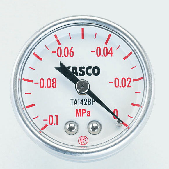 イチネンTASCO (タスコ)の一覧はこちら分類：冷凍・空調工具 ＞ ゲージ各種【仕様】■ 圧力範囲…0〜?0.1MPa■ 外径…40φ■ ゲージ取付ネジ径…1/8″NPT（後ろ出し）■ ケース…SUS 304JANCD：452842230...