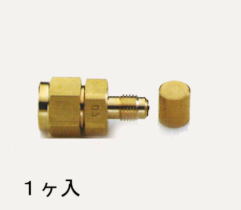 イチネンTASCO (タスコ)の一覧はこちら □適用　1/4"銅管差込み×1/4"フレアムシ付□接続ネジサイズ・・・7/16-20UNF（フレアオネジ）□バルブ構造・・・冷媒用ムシバルブ内蔵□最高使用圧力・・・4MPa□継手材質・・・真鍮製...