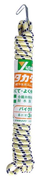 ユタカメイクの一覧はこちら商品サイズ(mm)D×W×H:4×4×28特長伸縮性があり、周囲を糸で特殊織している為、強度があります。用途自転車・バイクの荷台用。【商品サイズ】縦(mm)　4横(mm)　4高さ(mm)　28JANCD:49035...
