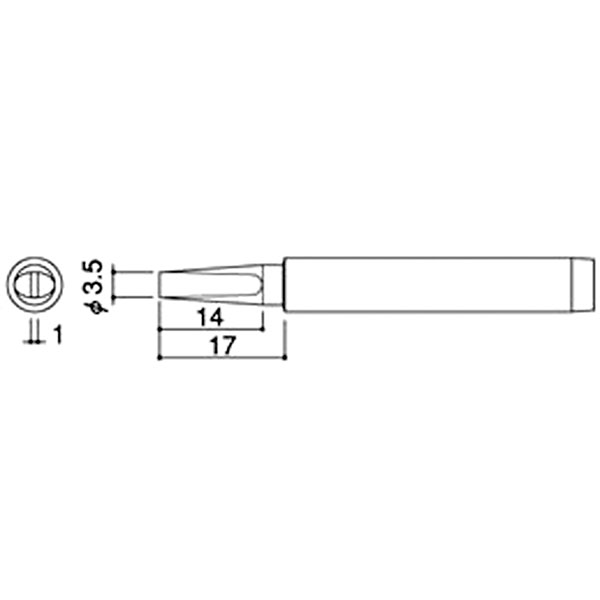 HAKKO(白光)の一覧はこちら□こて先 D型□適用製品：984-01/985-01●この商品はメーカー取寄せ品です●この商品は複数店舗と在庫を共有しています。●不具合がある商品、配送中の破損、商品の瑕疵、品違いのみ商品の返品をお受けしてお...
