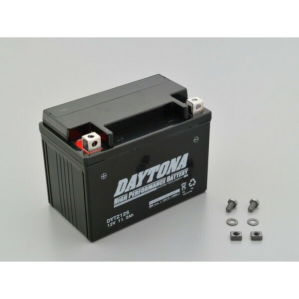 DAYTONA(デイトナ)の一覧はこちら■メンテナンスフリー（MF）バッテリー瞬間放電能力も高く、充電時間も短くなった、高性能バッテリー。電解液が注入済みのため、開封後すぐに使用できます。※ 3ヶ月以上未使用で保管している場合や、端子電圧が...