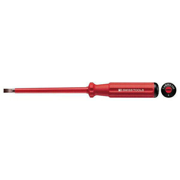 PB SWISS TOOLS(PBスイスツールズ)の一覧はこちら●先端(mm)：0.6x3.5●軸径(mm)：4●軸長(mm)：100●全長(mm)：190●質量(g)：29JANCD:7610733062416【銀行振込・コンビニ決済】等...