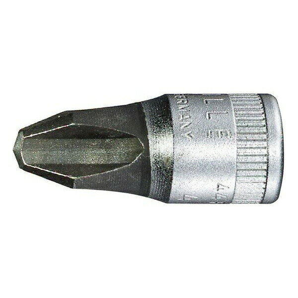 STAHLWILLE(スタビレー)の一覧はこちら軸長の短いプラスビットソケット●サイズ(#)：2●全長(L1；mm)：28●軸長(L2；mm)：16●質量(g)：11●軸長の短いプラスビットソケット。JANCD:4018754001057【...