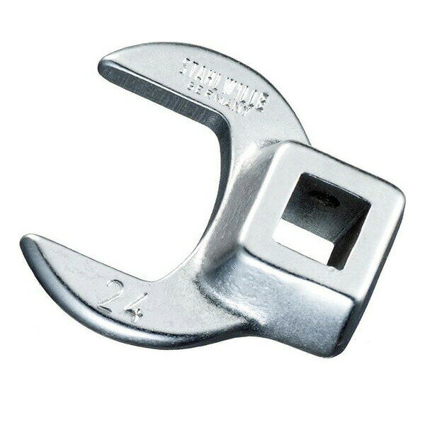 STAHLWILLE(スタビレー)の一覧はこちら差込角3／8"SQのクローフットスパナ●サイズ(mm)：14●差込角("SQ)：3/8●全長L(mm)：37.7●スパナ部外径b(mm)：30●スパナ部厚みa(mm)：6.3●差込部中心～リン...