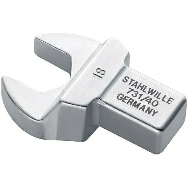 STAHLWILLE(スタビレー)の一覧はこちらヘッドジョイントサイズ14×18mmのトルクレンチと組合わせて使用するスパナヘッド●サイズ(mm)：24●ジョイントサイズ(mm)：14x18●スパナ部外径b(mm)：53●スパナ部厚みh(m...