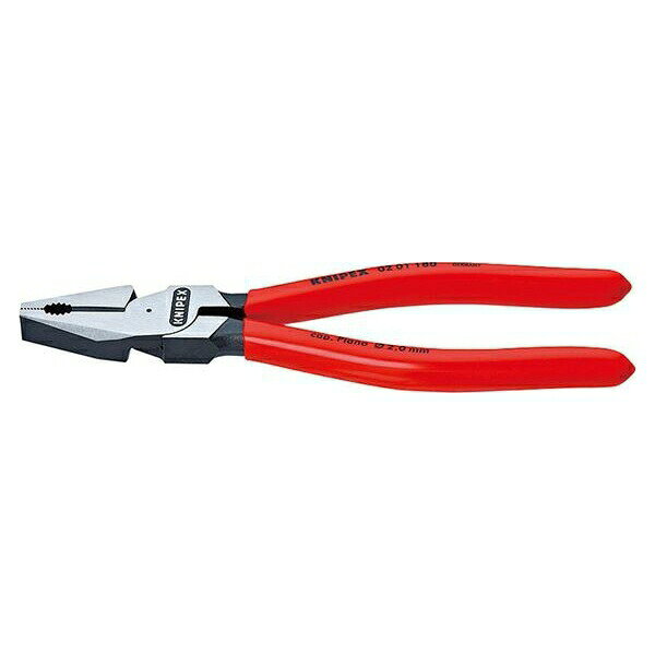 KNIPEX(クニペックス)の一覧はこちらつかみ面は板やパイプに対応する形状で、幅広い用途で使用できます。●切断能力(硬線；φmm)：3.0●切断能力(ピアノ線；φmm)：2.5●切断能力(銅・アルミケーブル；φmm)：14.0●切断能力(...