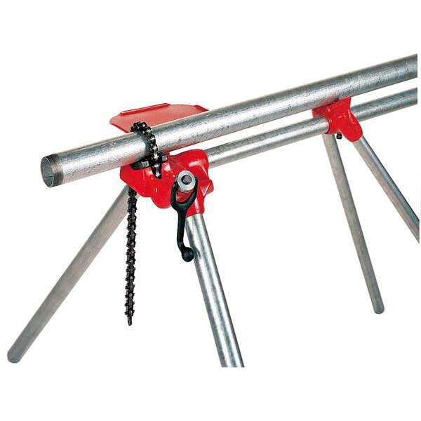 RIDGID(リジッド)の一覧はこちら使いやすい可搬式のスタンドチェーンバイス●管サイズ(in.)：1/8～5●管サイズ(mm)：3～125●質量（kg)：11.7●使いやすい可搬式のスタンドチェーンバイス●堅牢な鋳鉄フレーム●パイプ固定具...