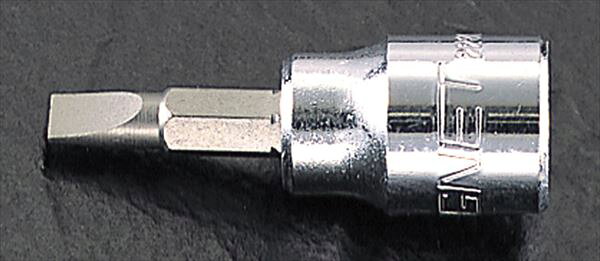 SIGNET(シグネット)の一覧はこちら3/8"SQラチェットハンドル等と併用するマイナスビットソケット●サイズ(mm)：5.5●全長(L1；mm)：49●軸長(L2；mm)：23●外径(D；mm)：18●3/8"SQラチェットハンドル等と...