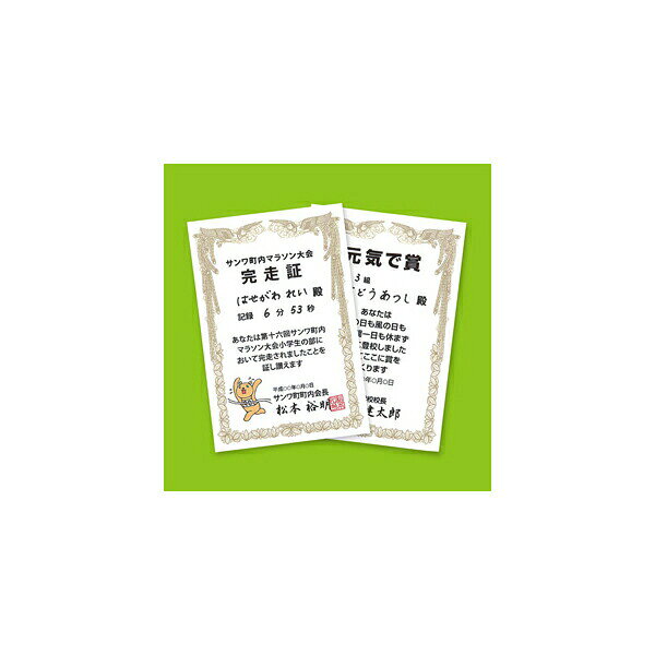 サンワサプライの一覧はこちら■サイズ：はがきサイズ(100×148mm)■縦書き用賞状■入り数：20枚■重量：186.1g/m2■厚み：0.202±0.01mm●沖縄・離島は別途送料がかかりますJANCD:4969887425640【銀行振...