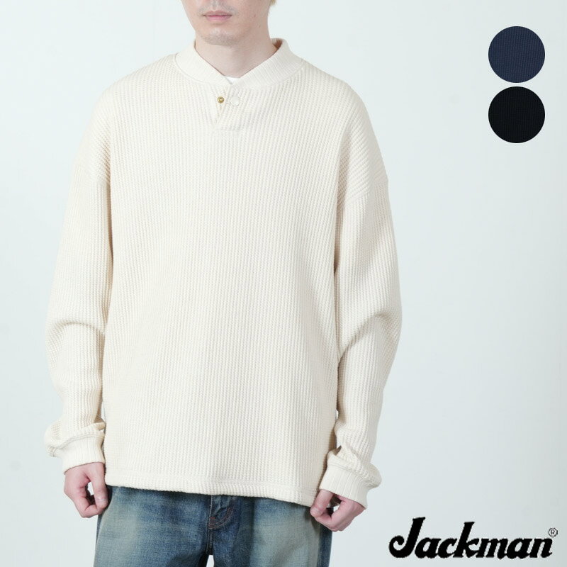 JackmanジャックマンWOMENジャックマン レディースWaffle GJ neckワッフル GJ ネック [2018 Spring/Summer - 春夏新作アイテム]メーカー希望小売価格はメーカー商品タグに基づいて掲載しています採寸...