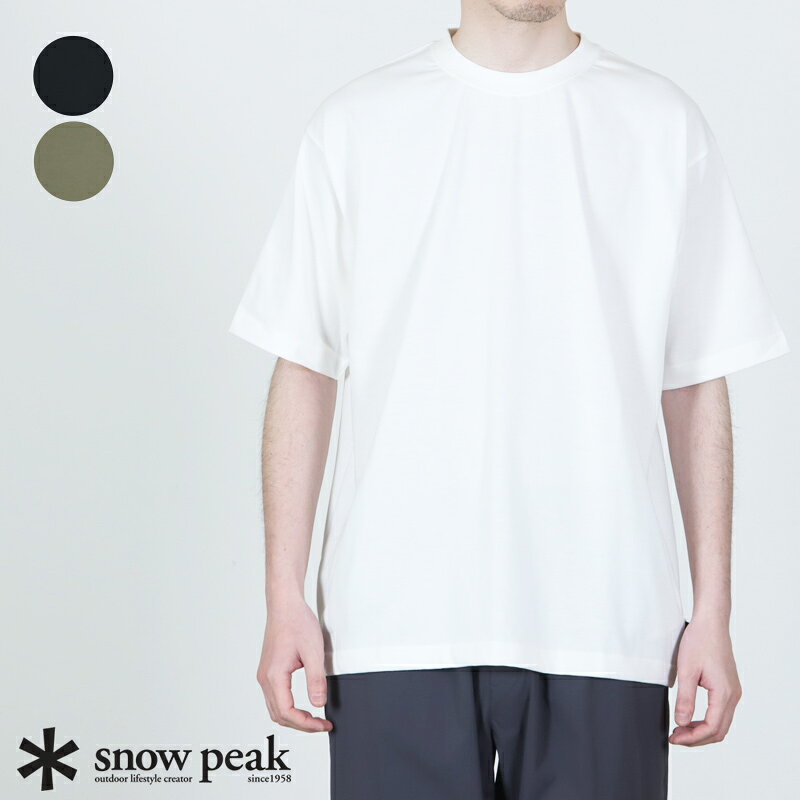 snow peakスノーピークUNISEXスノーピーク セックスNew Standard Back Printed Logo T-Shirtニュースタンダードバックプリンテッドロゴティーシャツメーカー希望小売価格はメーカー商品タグに基づいて...