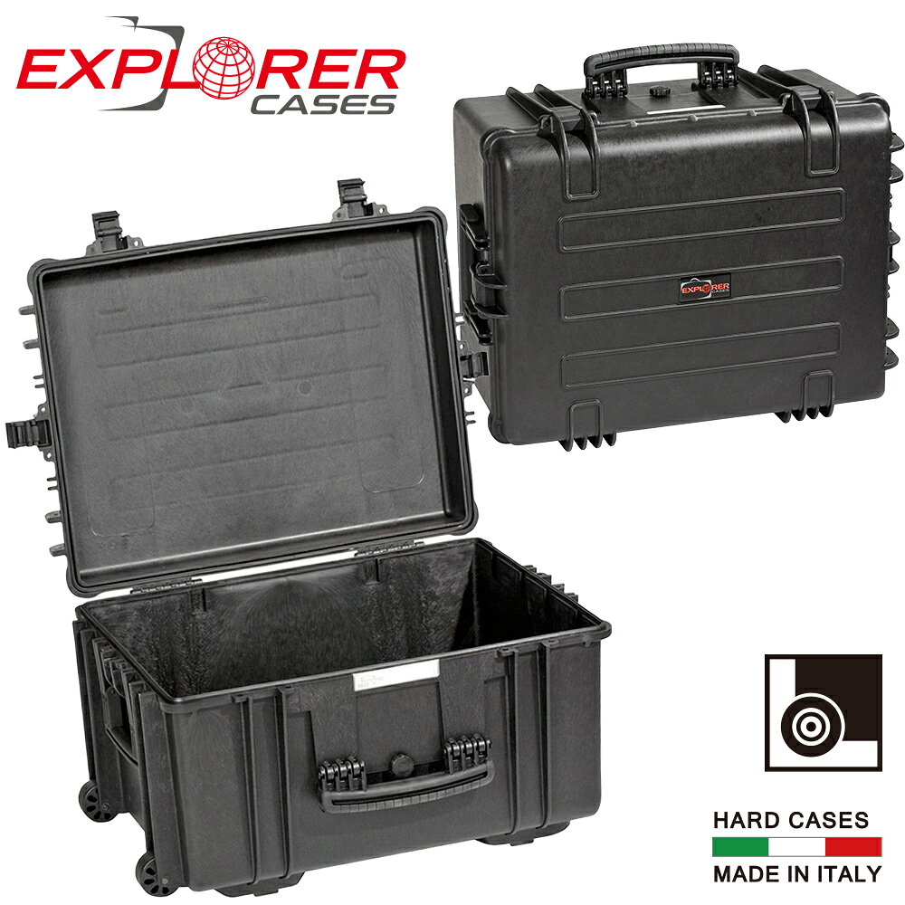 商品情報 型番 IEX-5833BE 製品名 エクスプローラーケース 外形寸法(mm) W670×H510×D372 内形寸法(mm) W580×H440×D330 蓋60 本体270 カラー ブラック 黒色 主要材質 ミネラル強化ポリプロ...