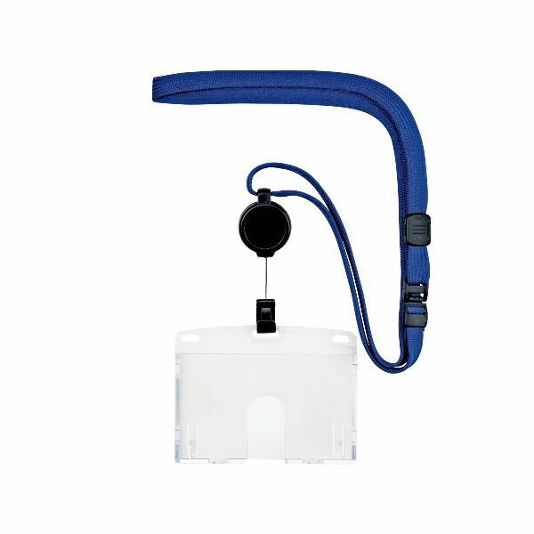 ●使いやすさを追求したリールストラップです。軽量・コンパクト設計で裏面に強力クリップ付です。耐久性のあるハードタイプの名札用ケースです。●入数：1枚●ひも：再生PET/ケース：再生PC・再生PP●ひも：長さ約90cm/幅約10mm●中紙サイ...