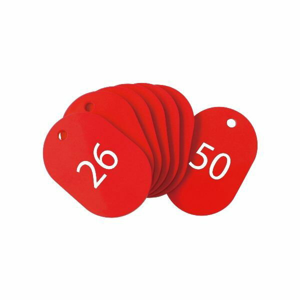 【商品説明】■お店やホテル・旅館等で何かと重宝する番号札です。■番号が26〜50入■本体：スチロール■W31XD46XH2.5mm4970115563195