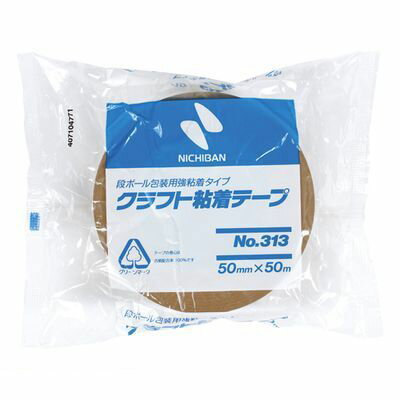 &nbsp; ニチバン &nbsp; 0120-37-7218 ●テープ厚：0．14mm●材質：基材＝クラフト紙，粘着剤＝ゴム系（無溶剤），巻芯＝古紙使用●日本製●信頼の粘着力。●入数：1巻4987167031060