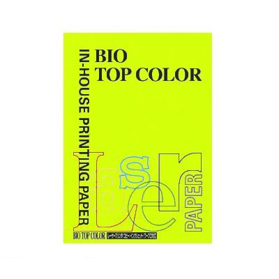 ●坪量：80g／m2●四六判換算：68．8kg●紙厚：0．103mm●対応プリンタ：熱転写，モノクロレーザー，カラーレーザー，インクジェット●両面印刷ができる上質カラーペーパー。●バイオトップカラー。無塩素漂白パルプを原料としたカラーペーパ...