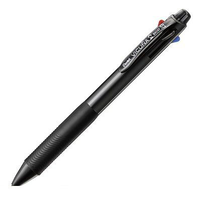 &nbsp; ぺんてる &nbsp; 0120-12-8133 ●ボール径：0．7mm●長：144mm●軸径：13mm●インク種類：黒／赤／青＝油性（染料＋顔料），緑＝油性染料●替芯：XBXS7●材質：再生素材使用●発色、鮮やか。書き味、軽...