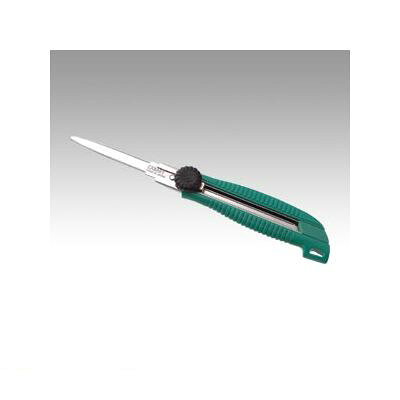●全長：170mm●刃渡り：75mm●材質：ステンレス刃物鋼，ABS樹脂●上下どちらでも使える両刃仕様。●入数：1本4962069095242