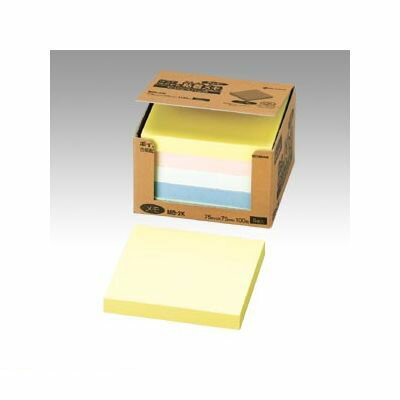 &nbsp; ニチバン &nbsp; 0120-37-7218 ●1個枚数：100枚●材質：古紙70％使用●よく使うものだから大量パックが便利。●簡易包装でゴミ削減のエコ商品。●メモ、マーク、インデックスに最適です。●入数：5個498716...