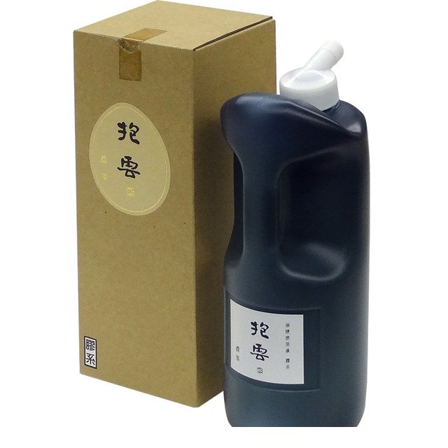 &nbsp;呉竹&nbsp;0742-50-2050●濃墨では厚みのある純黒色で、かすれは絶品。●膠系。4901427191158