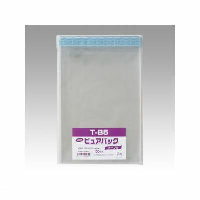 【商品説明】■厚：0．03mm■材質：OPP■規格：B5用■サイズ：縦270×横195mm■テープ付き■100枚4547432424845