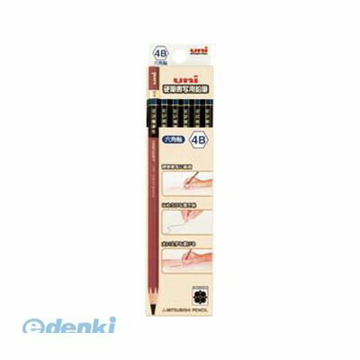 三菱鉛筆0120-321-433●芯が均一に削れるから、いつでもクッキリ濃く書けます。●入数：12本●硬度：4B●軸型：六角軸●JANコード：49027787569664902778756966