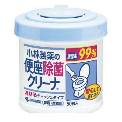 ●除菌剤の働きで、便座の雑菌を99％除去。使用後、そのままトイレに流せるタイプ。●入数：1個●パッケージサイズ(mm)：95×105×100●パッケージ重量(g)：180●JANコード：49870724017054987072401705