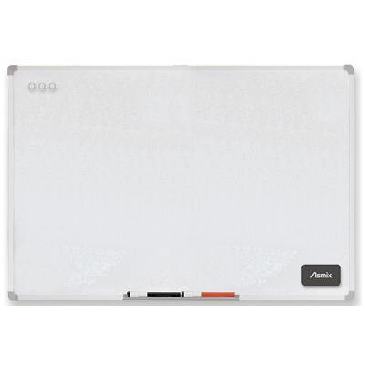 アスカ03-5690-9412【商品説明】●タテ・ヨコ両用●外形寸法：W900×H600mm●重量：2．2Kg●付属品：マーカー黒1赤1/イレーサー/トレー/マグネット3個/フック金具4522966460910