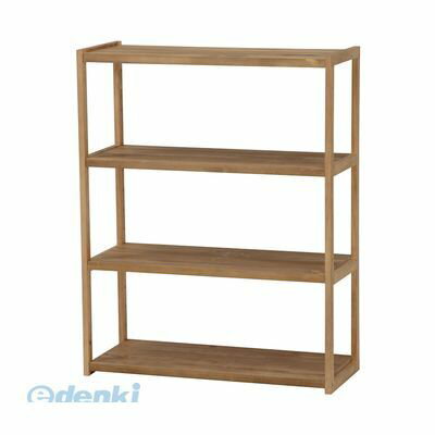 【商品説明】■ライフスタイルに合わせてマルチに収納できるオシャレなオープンラック■商品サイズ（外寸）：(約)幅75×奥行28×高さ95cm【内寸及び補足説明】■ 組立式【成分材質】主材:パイン材4934257205627