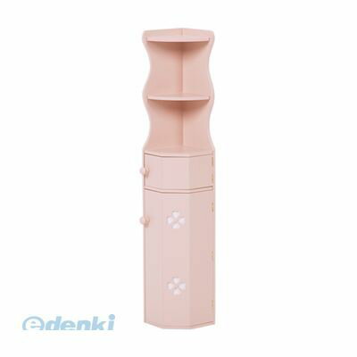 【商品説明】■トイレのコーナーを活かして省スペースなのにしっか収納。■商品サイズ（外寸）：(約)幅16×奥行16×高さ90cm【内寸及び補足説明】■ オープン部内寸(上):(約)高さ16cm■ オープン部内寸(下):(約)高さ15cm■ 扉...