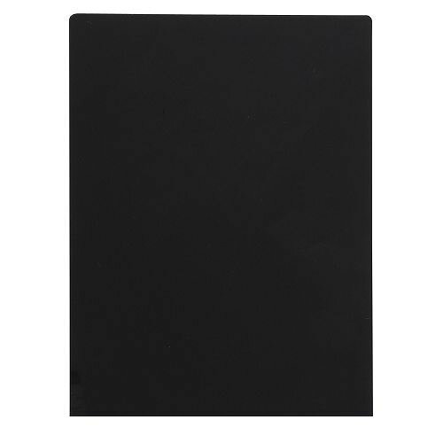 &nbsp;クラウン&nbsp;03-3864-5100【商品説明】■規格：B5判■外寸：横255×縦190mm■厚：0．8mm■材質：塩ビ製■本体色：黒4953349060920