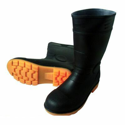 【商品説明】■普通丈の安全PVC長靴です■油を使う現場ではなく、ただただ丈夫な長靴が欲しいというお客様の声から生まれた商品です■インジェクション製法＆PVC素材のため、土木作業などのハード現場に耐える丈夫さも人気の理由です■仕様用途も広く、...