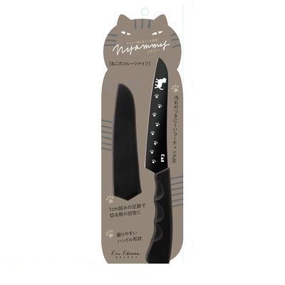 貝印0120-016-410【商品説明】■刃体はお手入れのしやすいノンスティックコーティング。■（フッ素樹脂ではありません）ねこの足跡が1cm刻みになっていて、切る時の目安に使えます■商品サイズ：240X32X12(mm) ■重量：54g ...