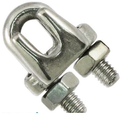 【商品説明】D=2.5mm W1=3.5mm A=16mm B=15mm H=12.7mm L=21mm T=13mm W2=8.5mm ねじ径=M3使用ロープ径=3mmワイヤーロープ等の端末加工に。現場でのワイヤー加工に。ステンレス製なの...