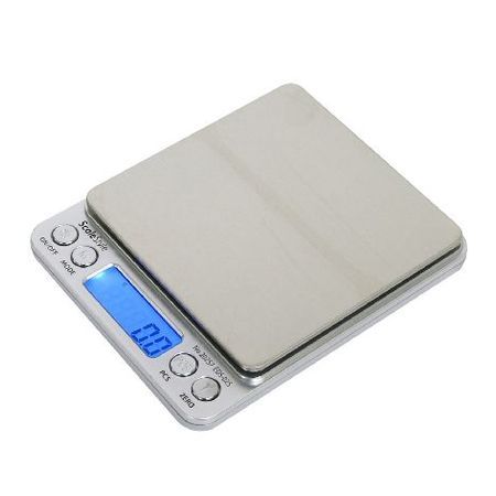 【商品説明】■DIYやキッチンなどで、様々な計量に使いやすい!! 薄型コンパクトで収納しやすい!! 風袋引き機能（0表示機能）；風袋（軽量物を入れる容器）の重さを差し引き「0」として軽量物だけの重さを計量することが出来ます。 ■数量計測機能...