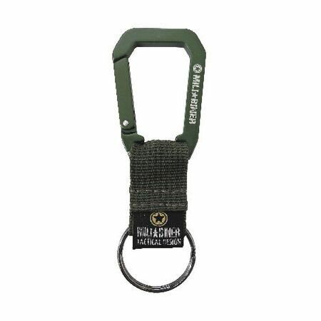 【商品説明】●車のカギや家のカギ、キーボルダー、セーフティーコードなど、色々なものの吊下げに便利です!●バネ式の為、ワンタッチで脱着可能!●【注】；このカラビナは登山用ではありません。●キーリング　カギ　鍵　キーホルダー4968198602221