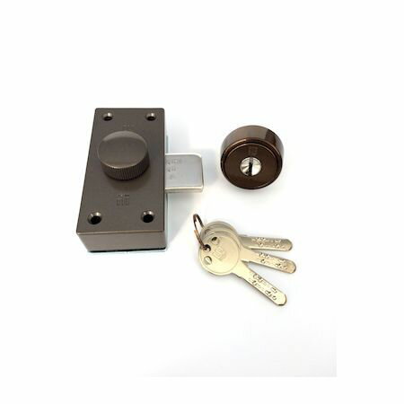 【商品説明】●標準対応ドア厚：33−50mm●仕上げ色：ブロンズ●キー本数：3本（ディンプルキータイプ）●左右兼用タイプ
