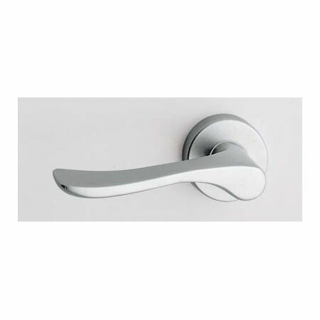 【商品説明】●レバー：AU型●座：R4U丸座●材質：アルミ製●色：アルマイトシルバー●勝手：L型●対応扉厚：33〜43mm●商品セット内容：室内側レバー／1個 室外側レバー／1個 室内側レバー座／1個 室外側レバー座／1個 レバー座取付ビズ...