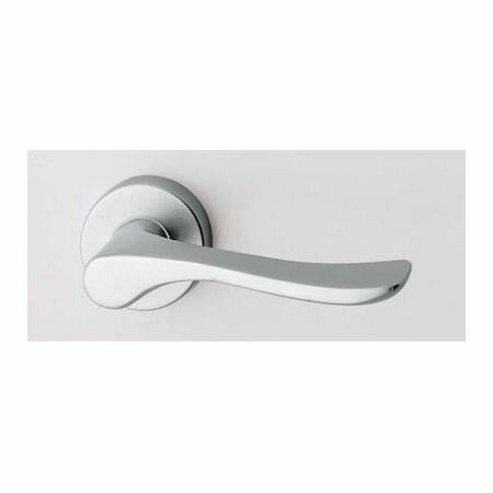 【商品説明】●レバー：AU型●座：R4U丸座●材質：アルミ製●色：アルマイトシルバー●勝手：R型●対応扉厚：33〜43mm●商品セット内容：室内側レバー／1個 室外側レバー／1個 室内側レバー座／1個 室外側レバー座／1個 レバー座取付ビズ...