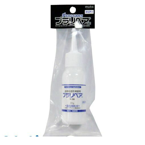 【商品説明】■プラリペア専用のパウダーです。■合成樹脂のパウダーと専用リキッドを混合し重合硬化させる補修材です。■折れ、割れ、欠けた部分の作って直せる補修剤です。■室温で短時間のうちに硬化します。(5分/25℃)■各種素材に化学結合あるいは...