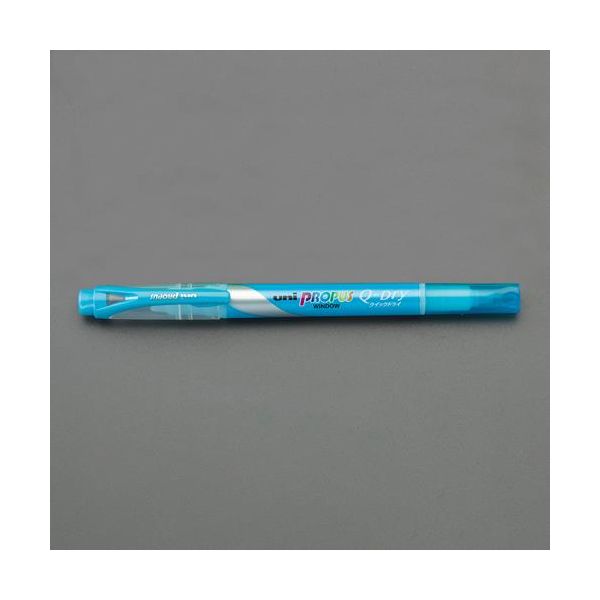 ●商品名…プロパス・ウインドウ●線幅…太：4.0mm、細：0.6mm●全長…138mm●乾きが早くインクがしっかり定着し、紙や手を汚しません。●インク色…スカイブルー●入数…1本