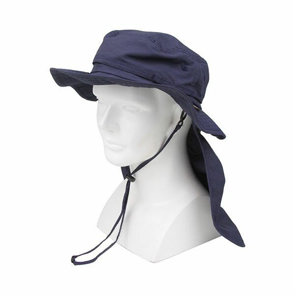 【商品説明】【用途】長時間の屋外作業時の、頭部・首の日除け。【機能・特徴】土汚れ、突発的な雨にも対応できる撥水加工です。日除けタレが必要の無い時に収納可能なポケット付です。内側メッシュで通気性をアップしています。【仕様】●サイズ：頭周り58...